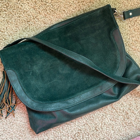 Mossimo Supply Co. | Bags | Mossimo Beautiful Hunter Green Oversized ...